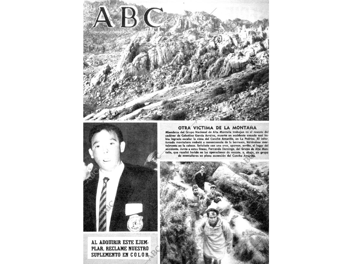 Periódico ABC MADRID 04-05-1969,portada - Archivo ABC