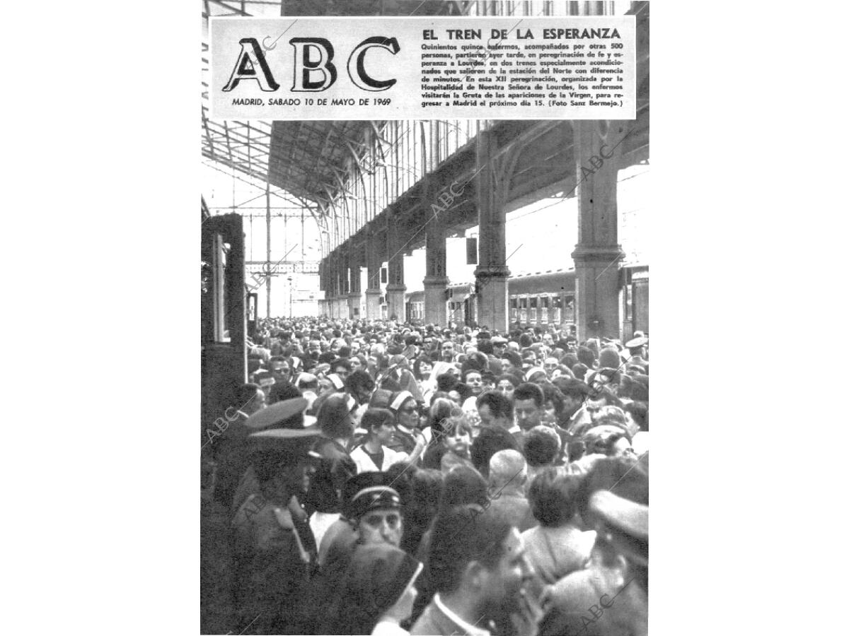 Periódico ABC MADRID 10-05-1969,portada - Archivo ABC