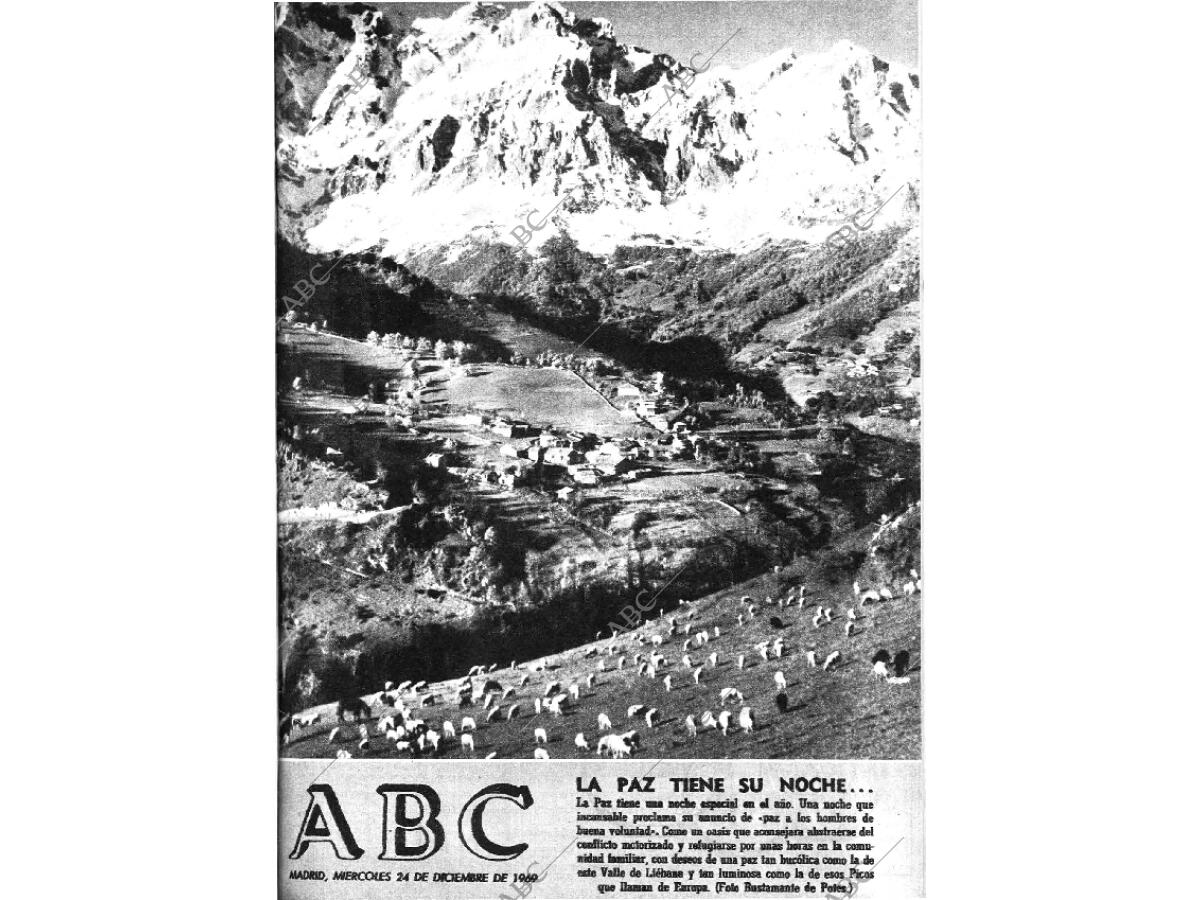 Periódico ABC MADRID 24-12-1969,portada - Archivo ABC