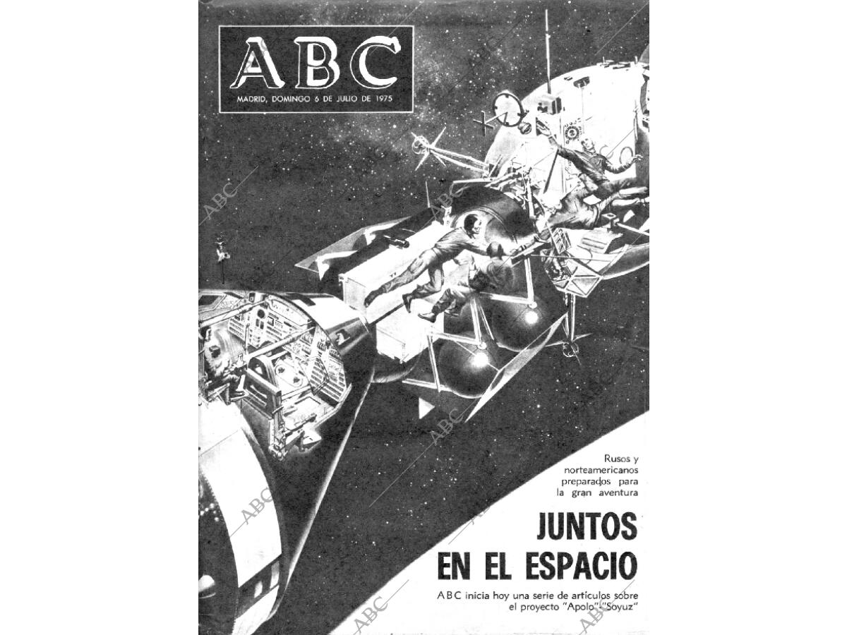 Periódico ABC MADRID 06-07-1975,portada - Archivo ABC