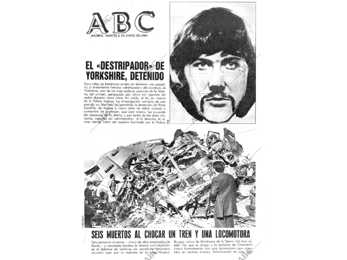 Periódico ABC MADRID 06-01-1981,portada - Archivo ABC