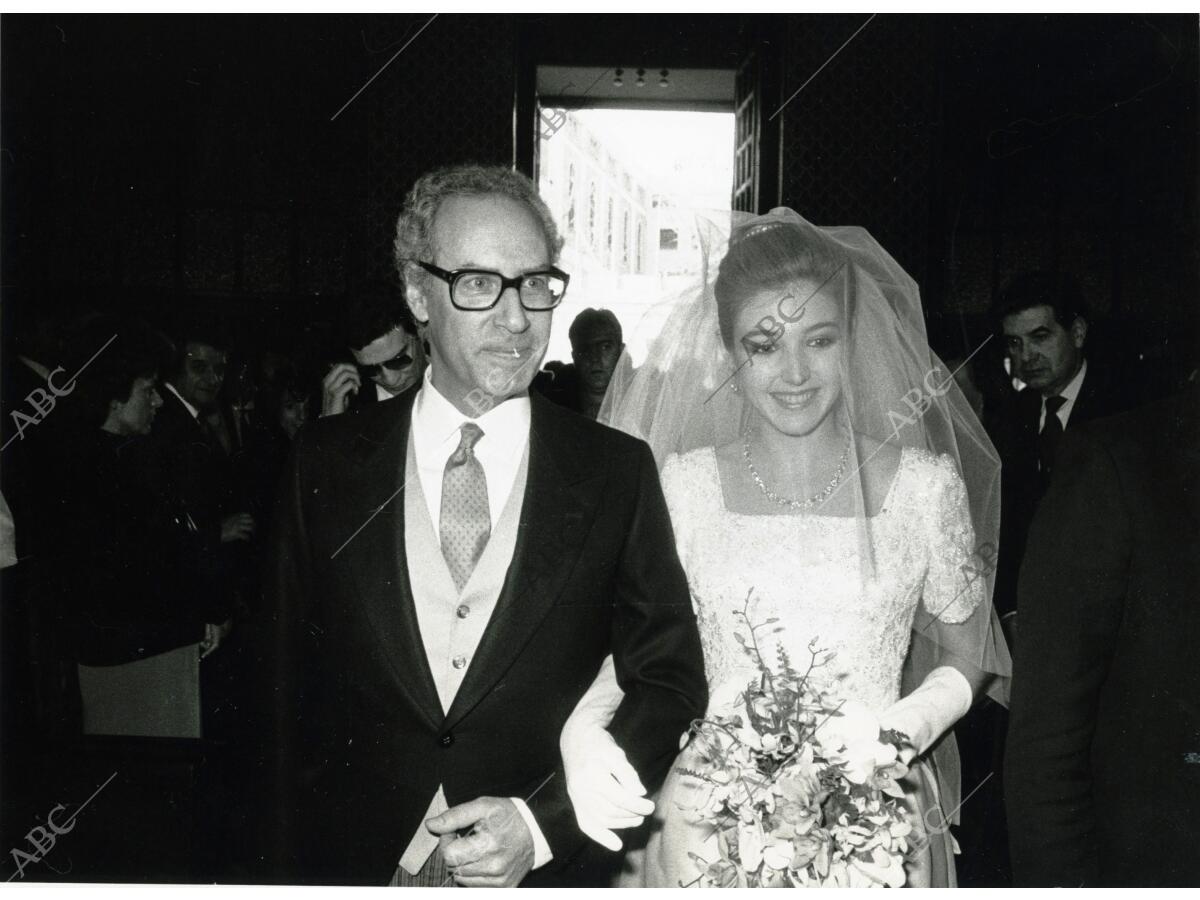 Boda de la Hija de Miguel Boyer, Laura Boyer Arnedo - Archivo ABC