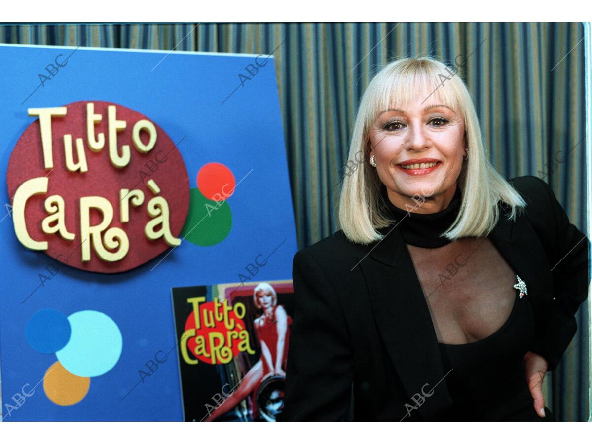 Raffaella Carra en presenta en Madrid «Tutto Carrà» un disco ...
