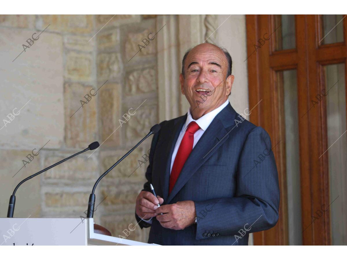 santander emilio botin en su casa juan manuel serrano arce - Archivo ABC