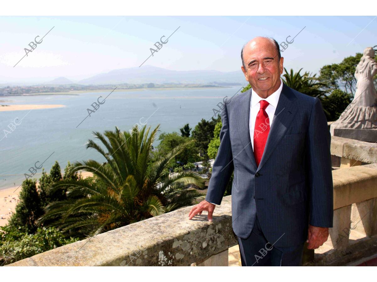 santander emilio botin en su casa juan manuel serrano arce - Archivo ABC