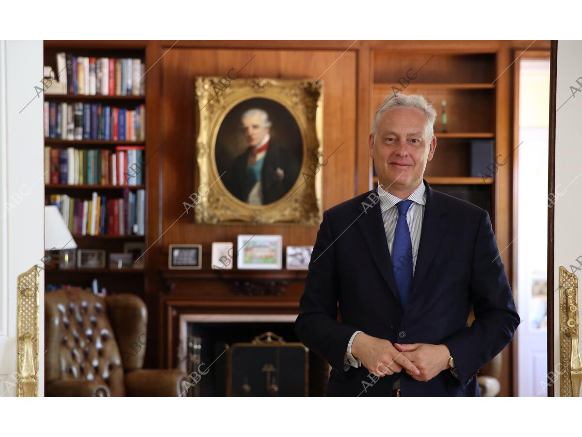 Entrevista A Simon Manley, embajador de reino Unido en España - Archivo ABC
