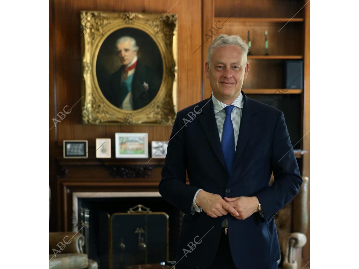 Entrevista A Simon Manley, embajador de reino Unido en España - Archivo ABC Entrevista A Simon Manley, embajador de reino Unido en España - Archivo ABC
