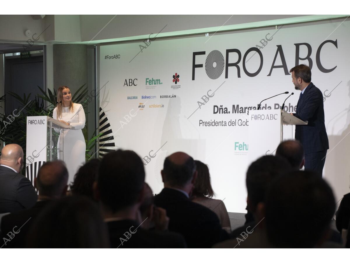 Foro Abc con la presidenta balear marga Prohens - Archivo ABC