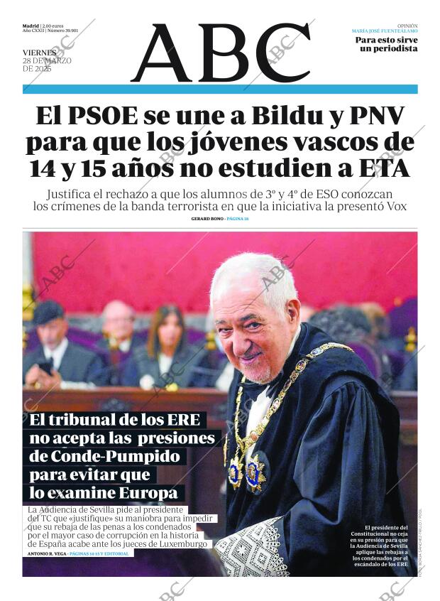 Periódicos ABC de 2025 - Archivo ABC