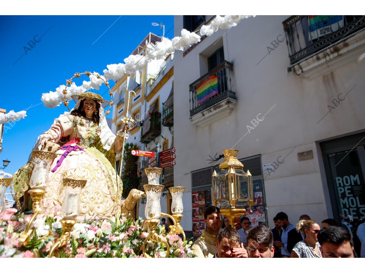 Traslado de la Pastora A santa Marina - Archivo ABC